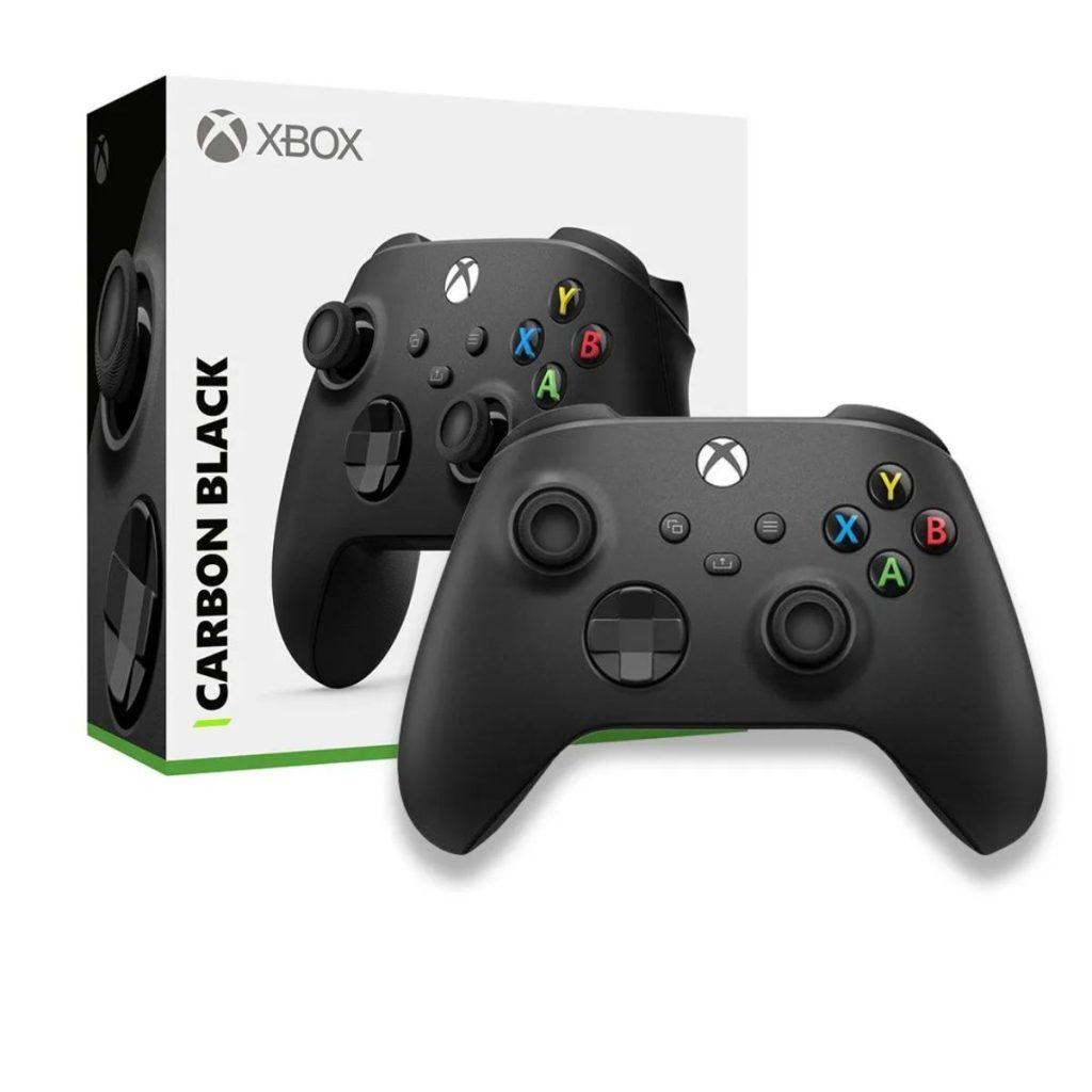 Controle Xbox Carbon black sem fio Microsoft Console XBOX - Imperial Games