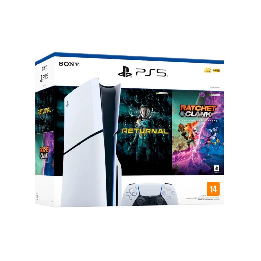 Console Playstation 5 Slim Edição Returnal + Ratchet Clank 2